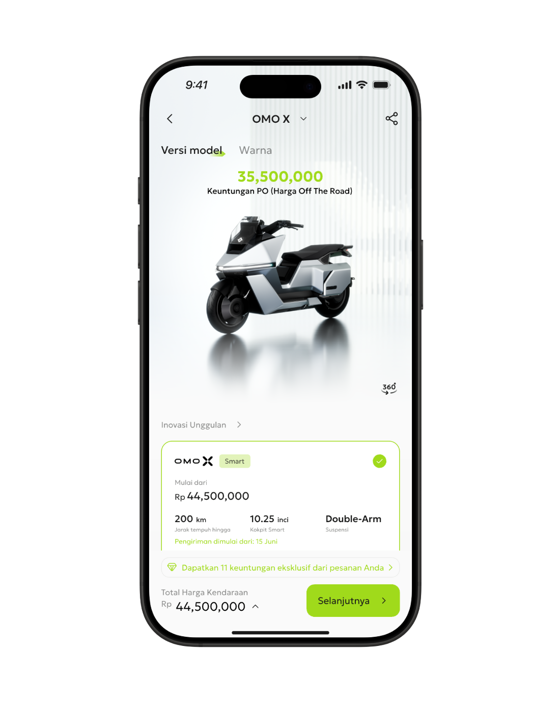 Product | OMO X Smart Electric Motorcycle – Leading the 3.0 Era